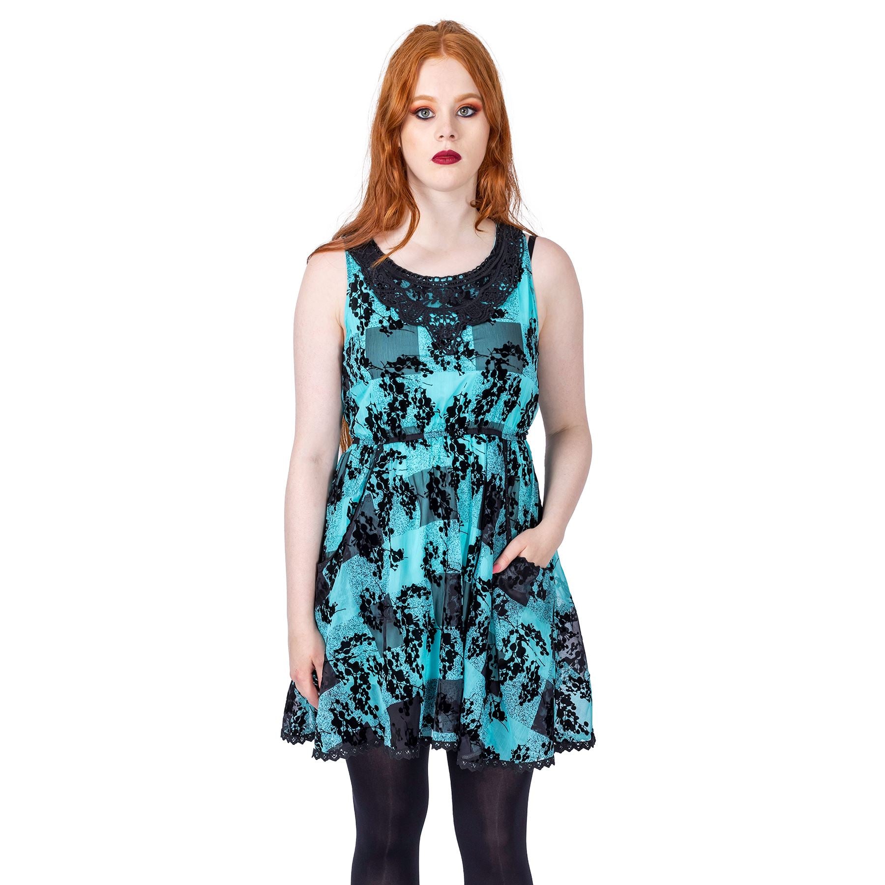 INNOCENT LIFESTYLE ILSA DRESS - TEAL – Eurasia Crafts