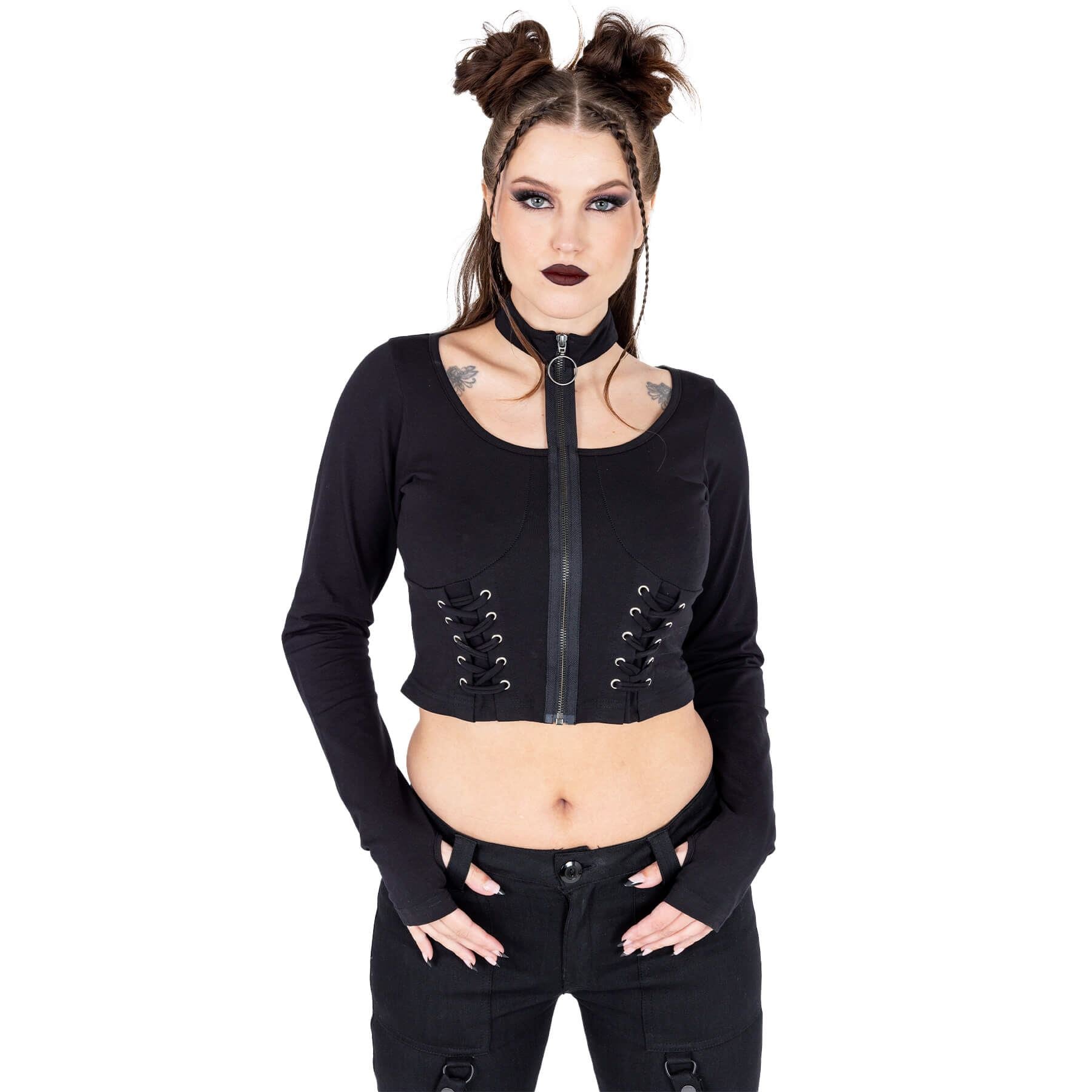VIXXSIN COSMO TOP - BLACK – Eurasia Crafts